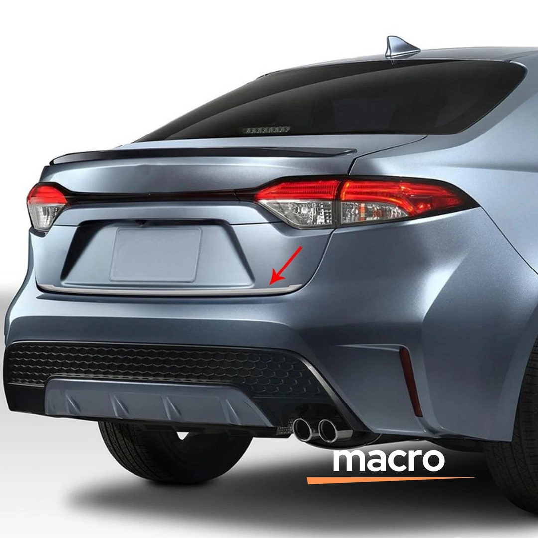 Chrome Lower Tailgate Trim Toyota Corolla XII 2019-2023 - Etsy