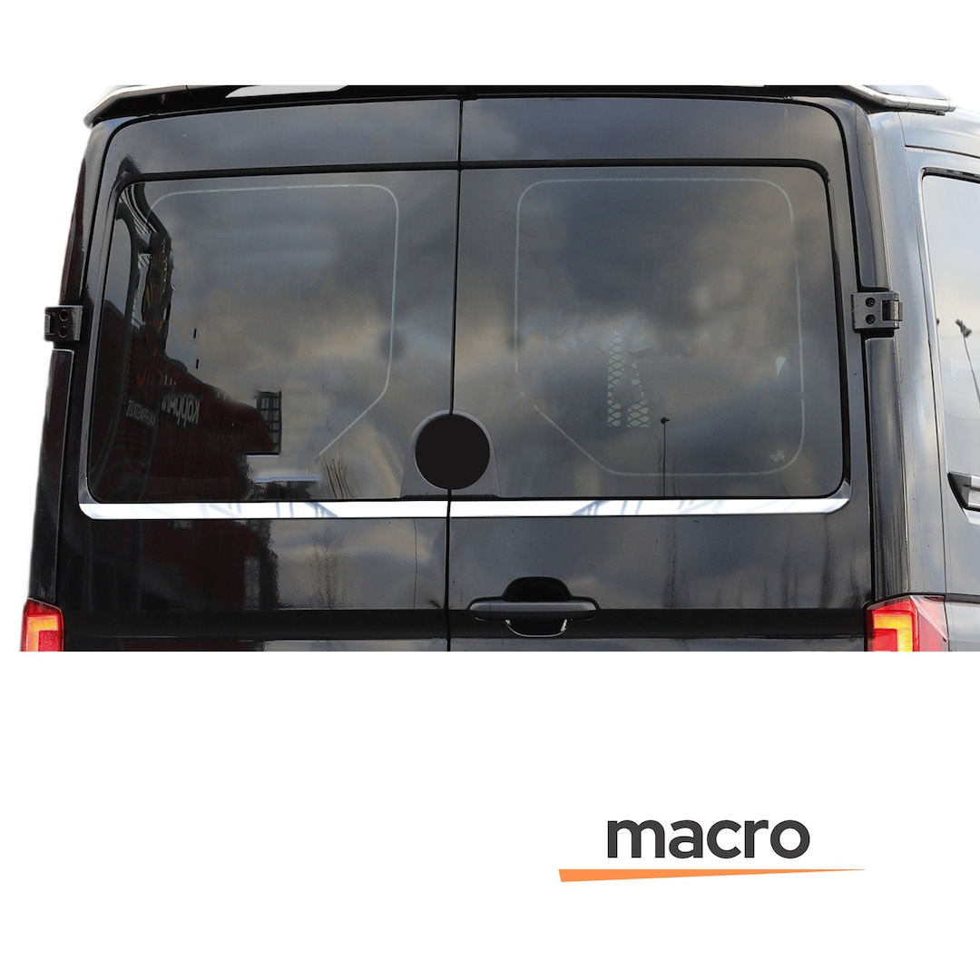 Chrome Rear Tailgate Window Trim MAN TGE 2017-2024 Premium - Etsy
