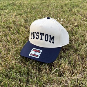 Custom Embroidered Hats, Personalized Dad Hat, Custom Text Hat, Gift ...