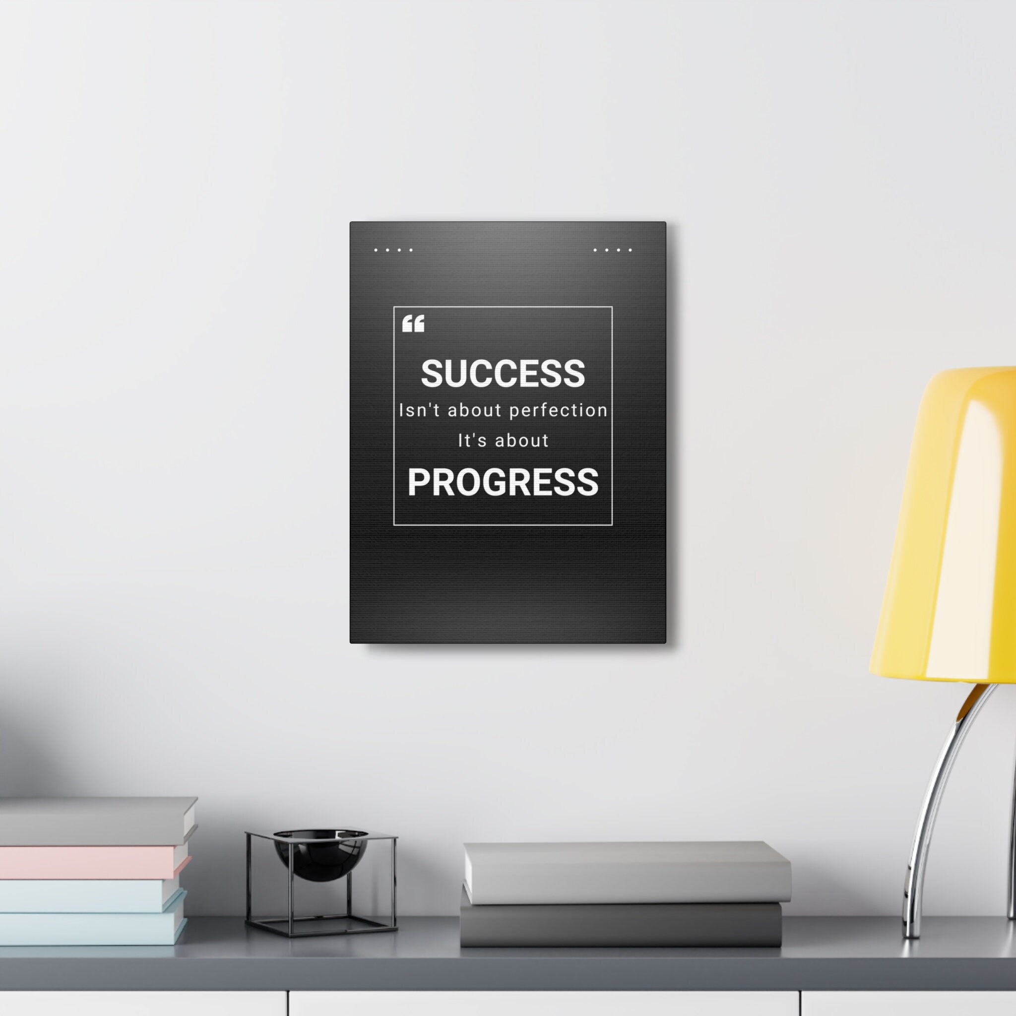 Pathway to Success: Motivational Canvas Print Inspiring, Growth Mindset ...
