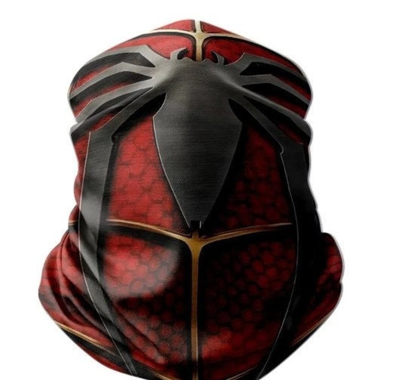Extreme Spider Man Patterned Neck Collar Bandananeck Gaiter - Etsy