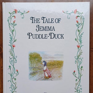 The Tale of Jemima Puddle-duck, by Beatrix Potter, Vintage 1990s Large ...