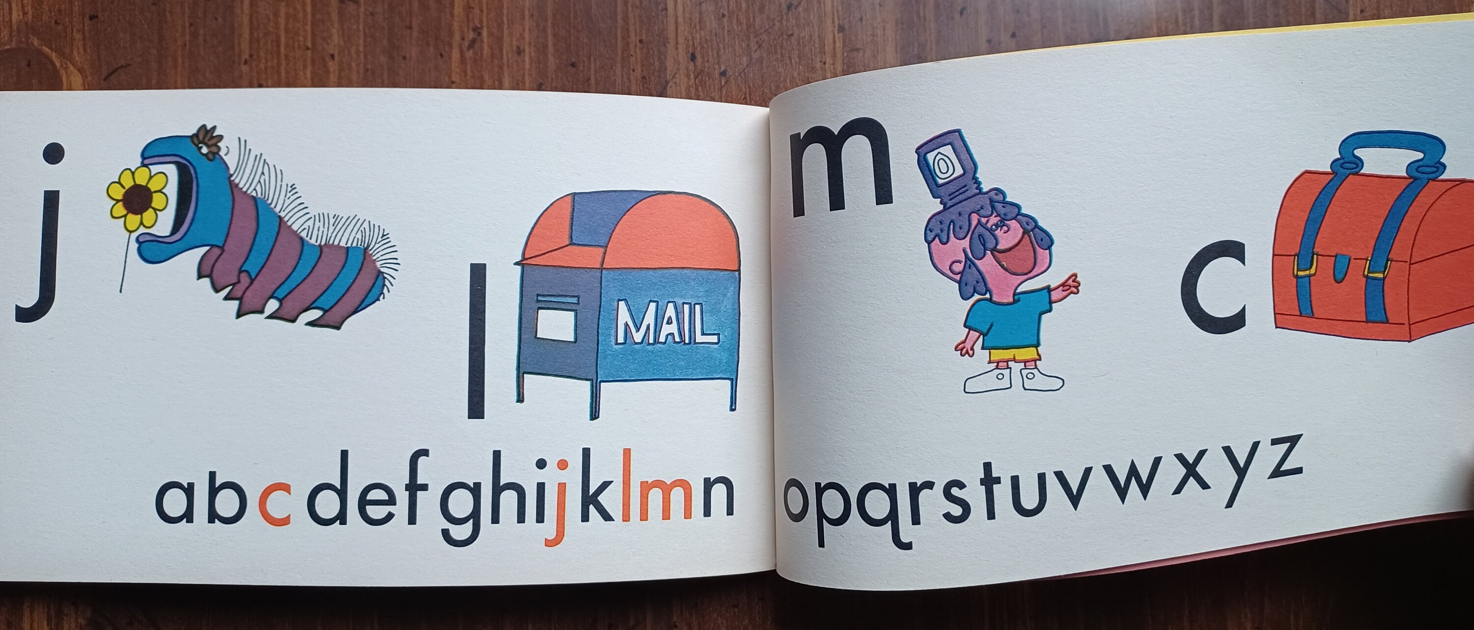 The Sesame Street Book of Letters, Vintage 1970s ABC Book, Alphabet ...