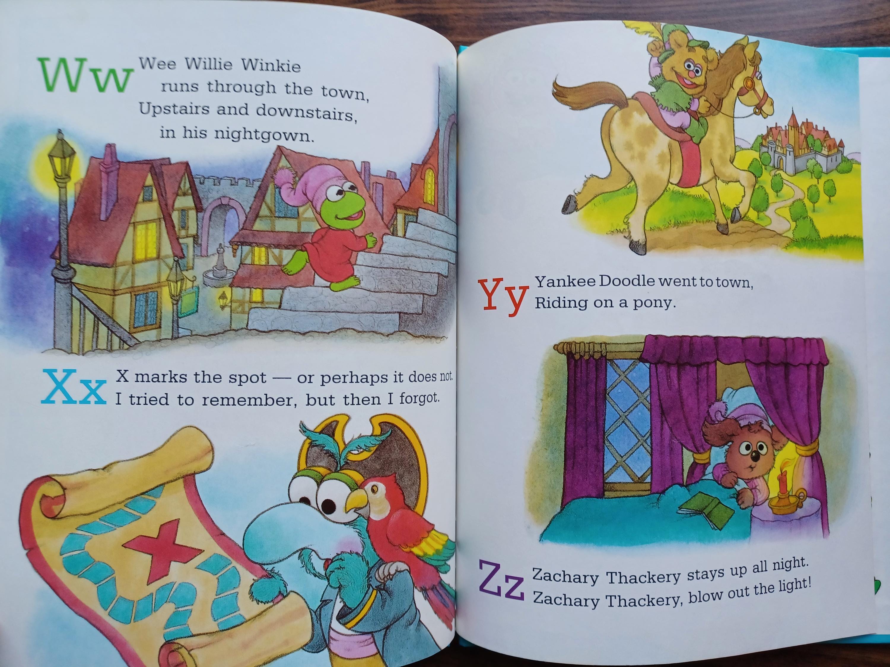 Nursery Rhymes ABC, by Michaela Muntean, Illustrated by Tom Cooke ...