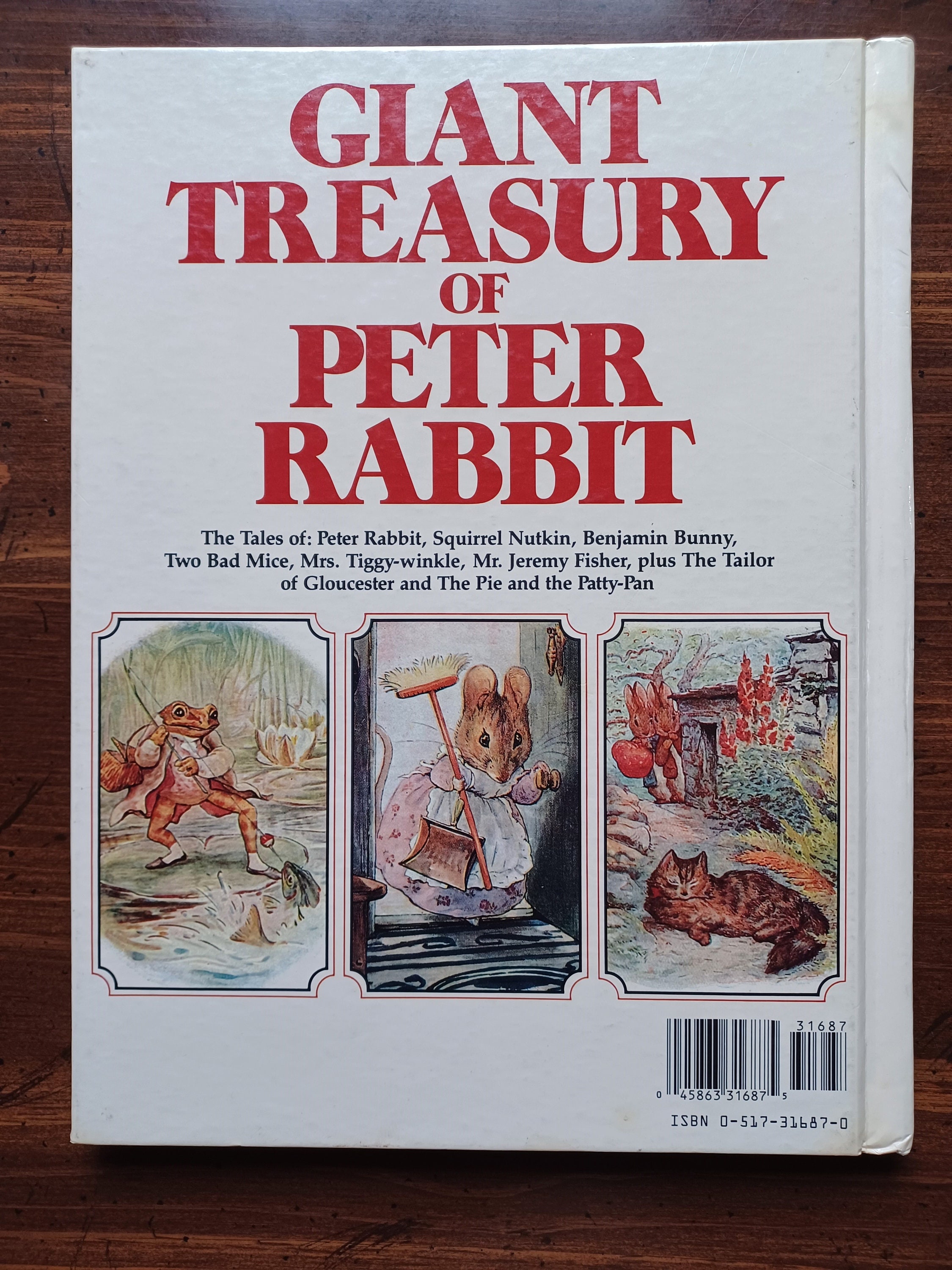Giant Treasury of Peter Rabbit by Beatrix Potter - Etsy
