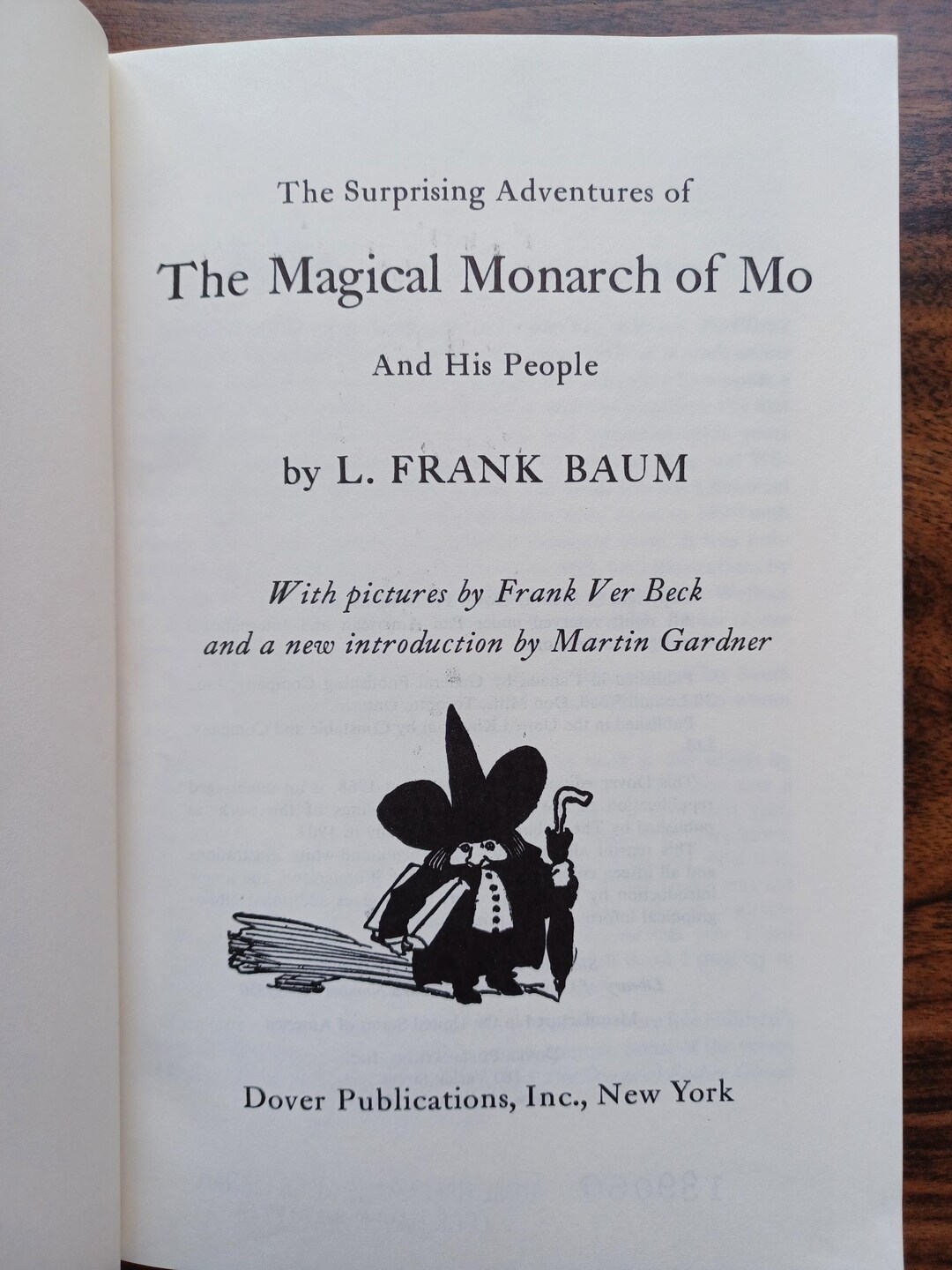 The Magical Monarch of Mo, by L. Frank Baum, Vintage Chapter Book ...