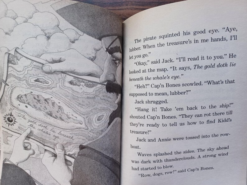 Pirates Past Noon, Magic Tree House #4, by Mary Pope Osborne, Junior ...