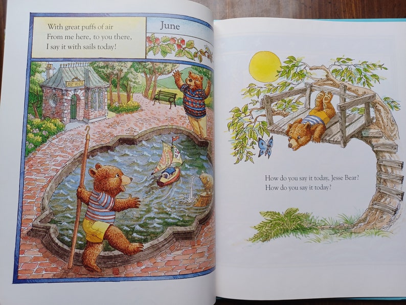 How Do You Say It Today, Jesse Bear?, by Nancy White Carlstrom ...