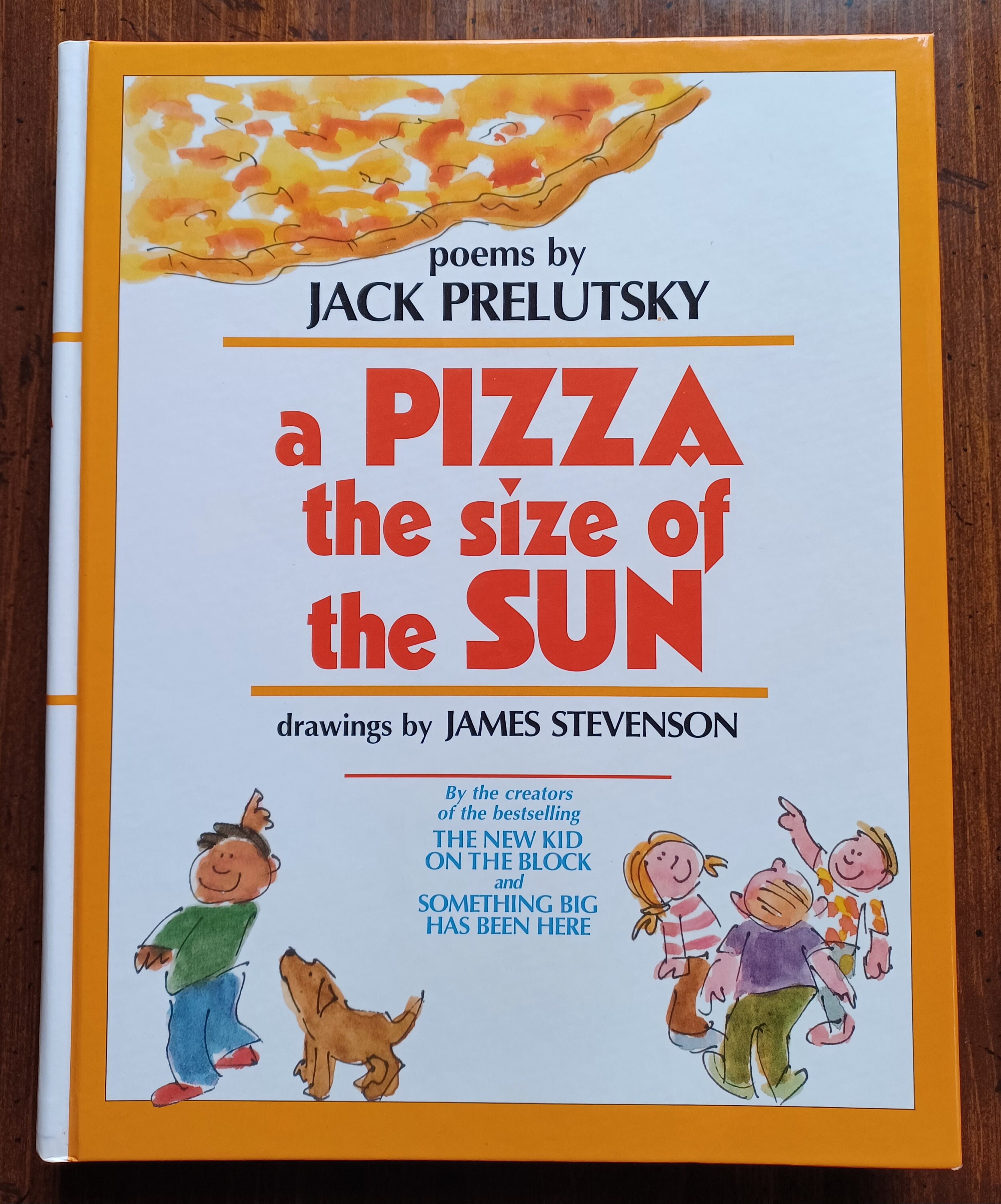 A Pizza the Size of the Sun, Poems by Jack Prelutsky, First Edition - Etsy