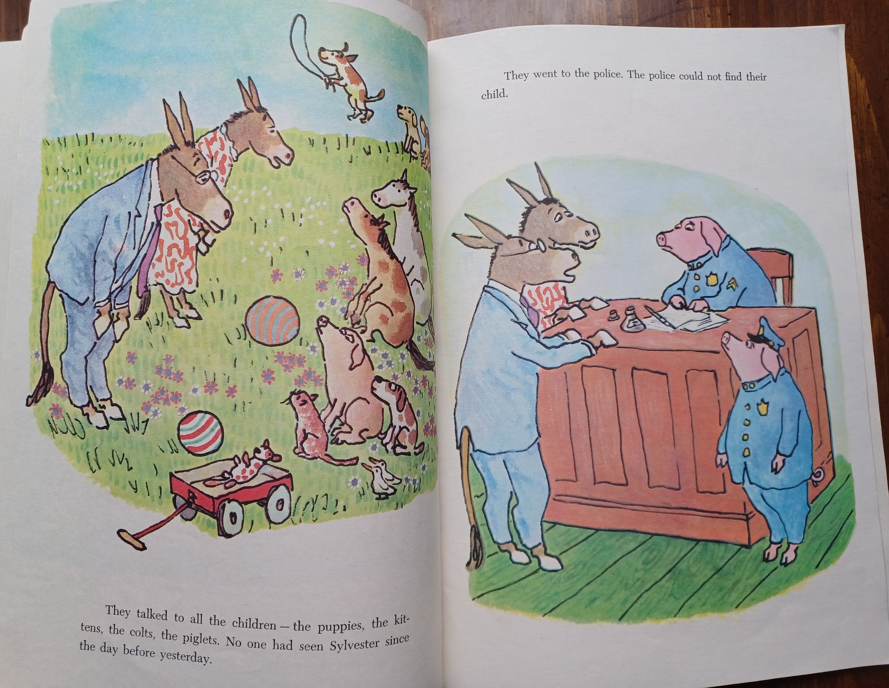 Sylvester and the Magic Pebble, by William Steig, Caldecott Medal ...