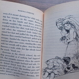 Ramona Forever, by Beverly Cleary, 1984 Edition, Weekly Reader Book ...