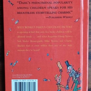 Charlie and the Chocolate Factory, by Roald Dahl, Illustrated by ...