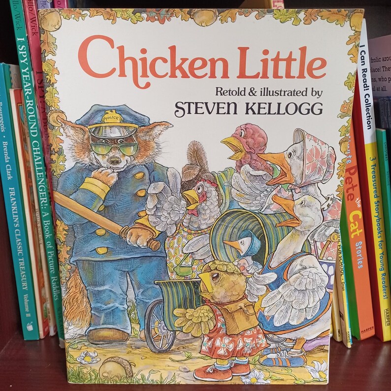 Chicken Little, by Steven Kellogg - Etsy