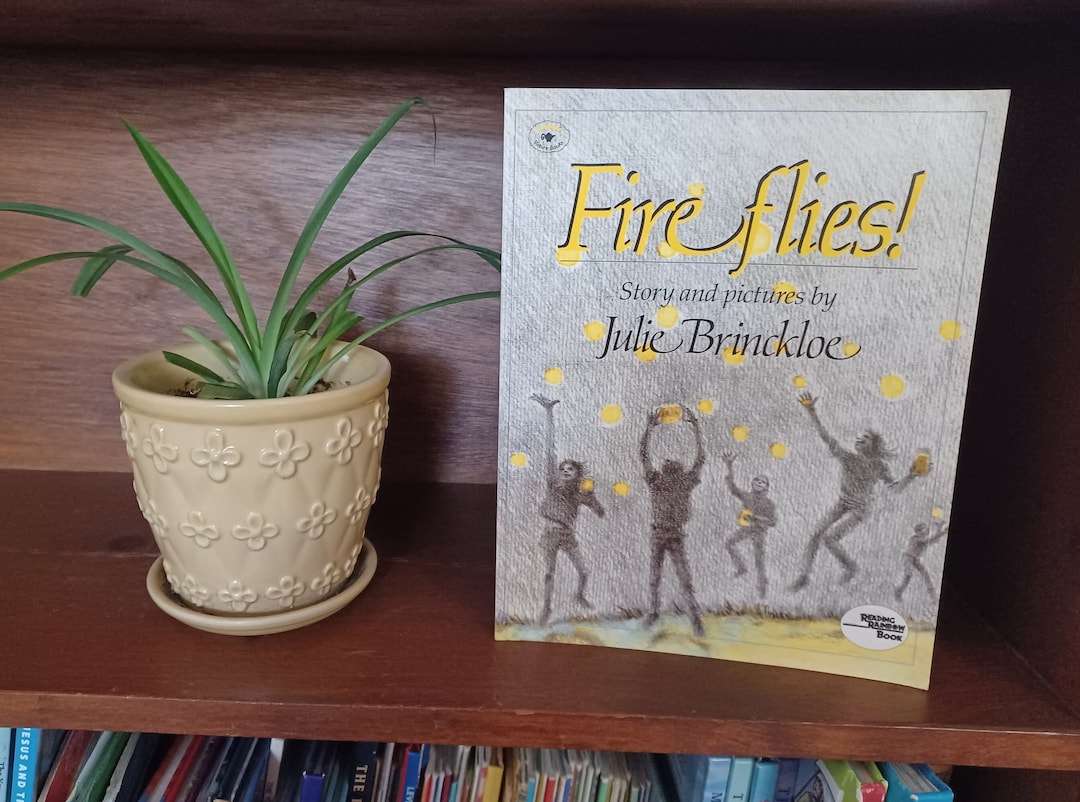 Fireflies!, by Julie Brinckloe, Vintage 1980s Reading Rainbow Book - Etsy