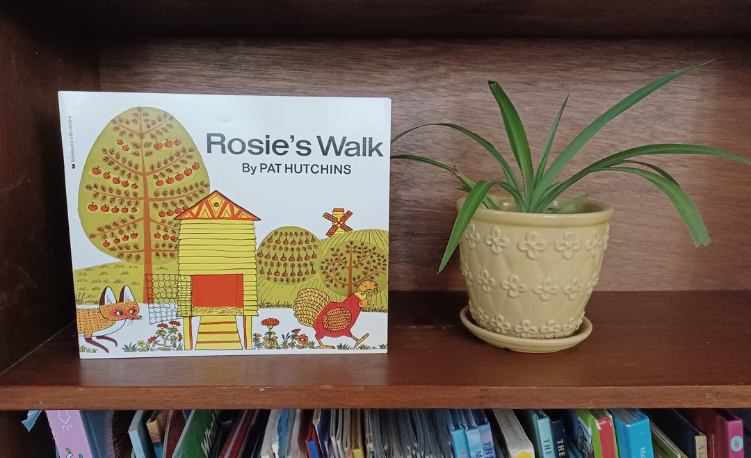 Rosie's Walk, by Pat Hutchins, Vintage Scholastic Book - Etsy