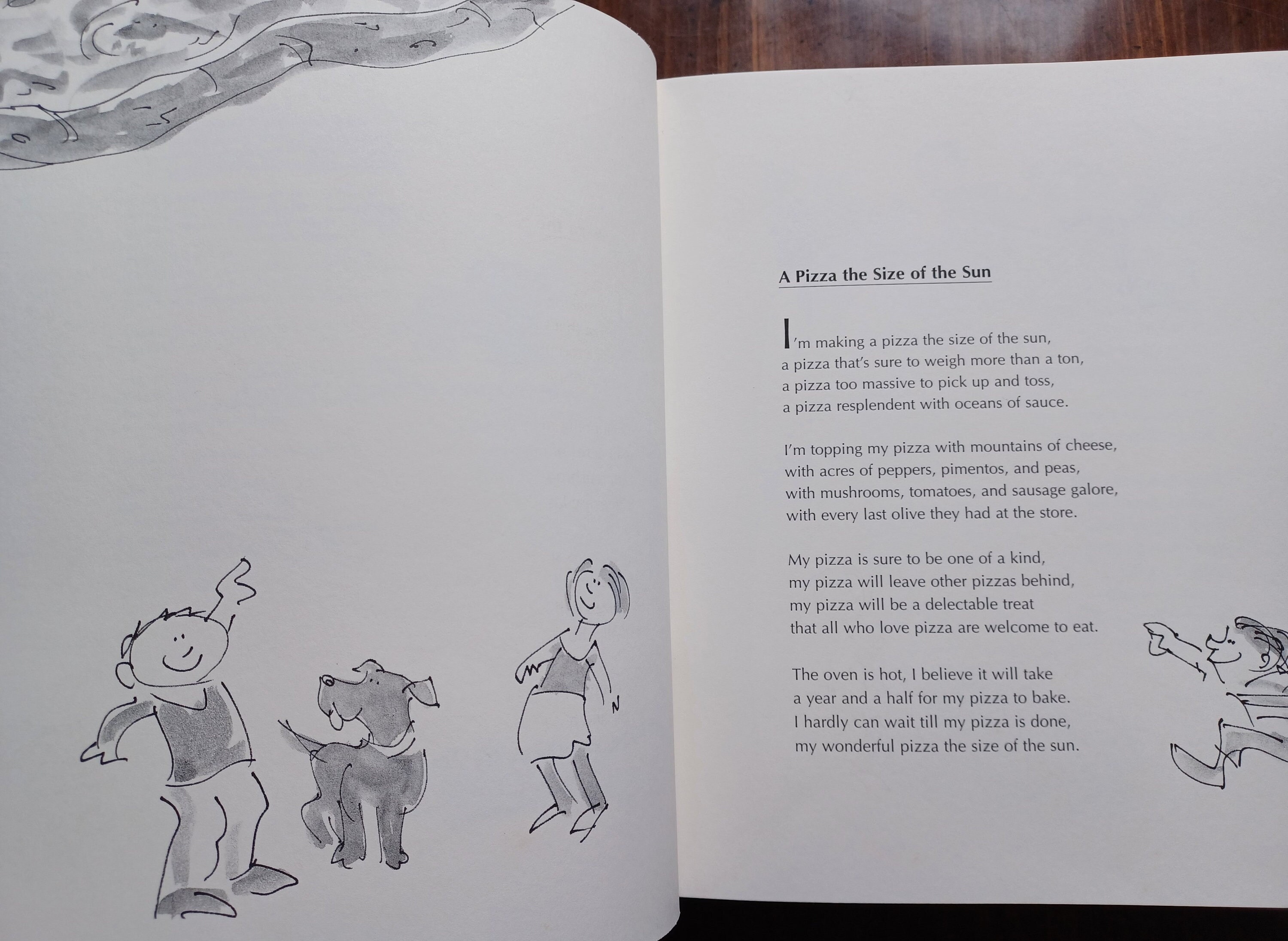 A Pizza the Size of the Sun, Poems by Jack Prelutsky, First Edition - Etsy