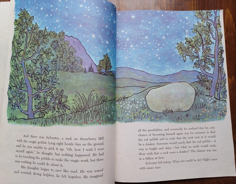 Sylvester and the Magic Pebble, by William Steig, Caldecott Medal ...