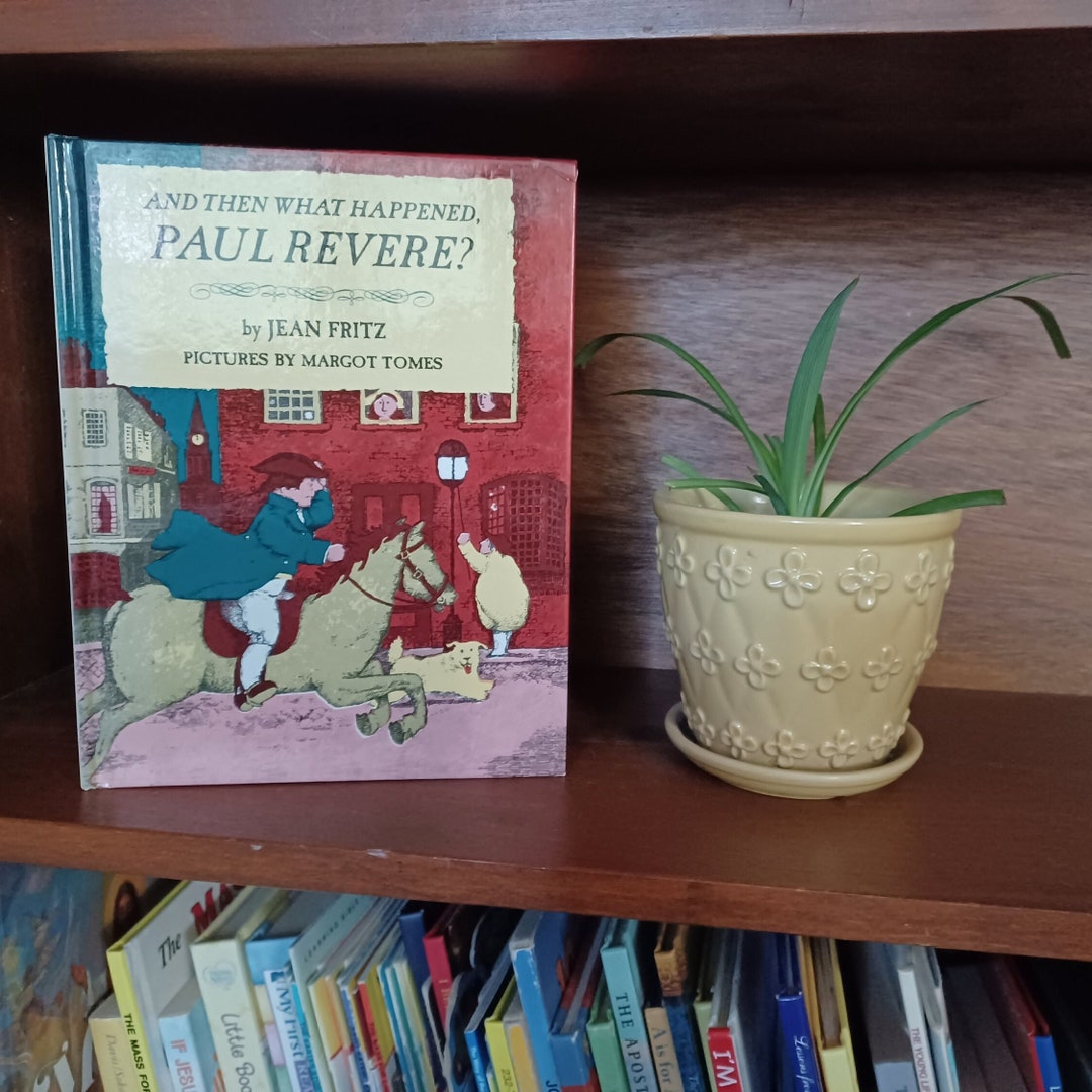 And Then What Happened Paul Revere by Jean Fritz - Etsy