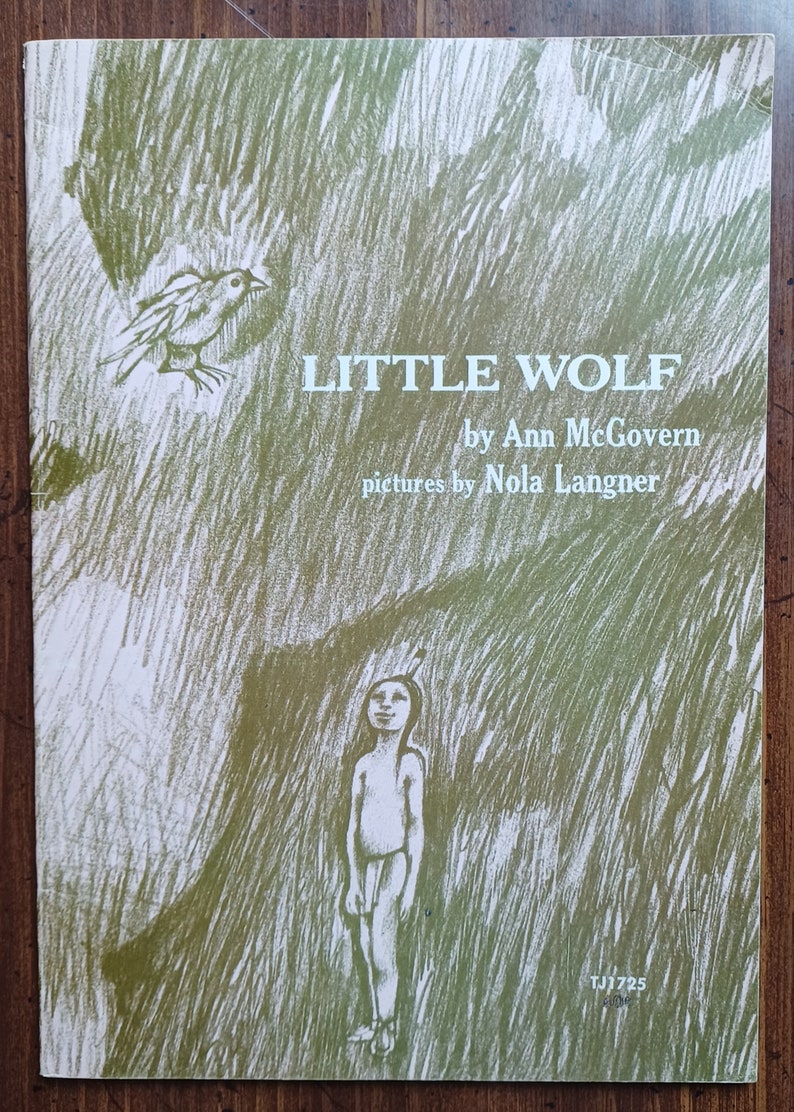 RARE, Little Wolf, by Ann Mcgovern, Vintage 1960s Scholastic Book - Etsy