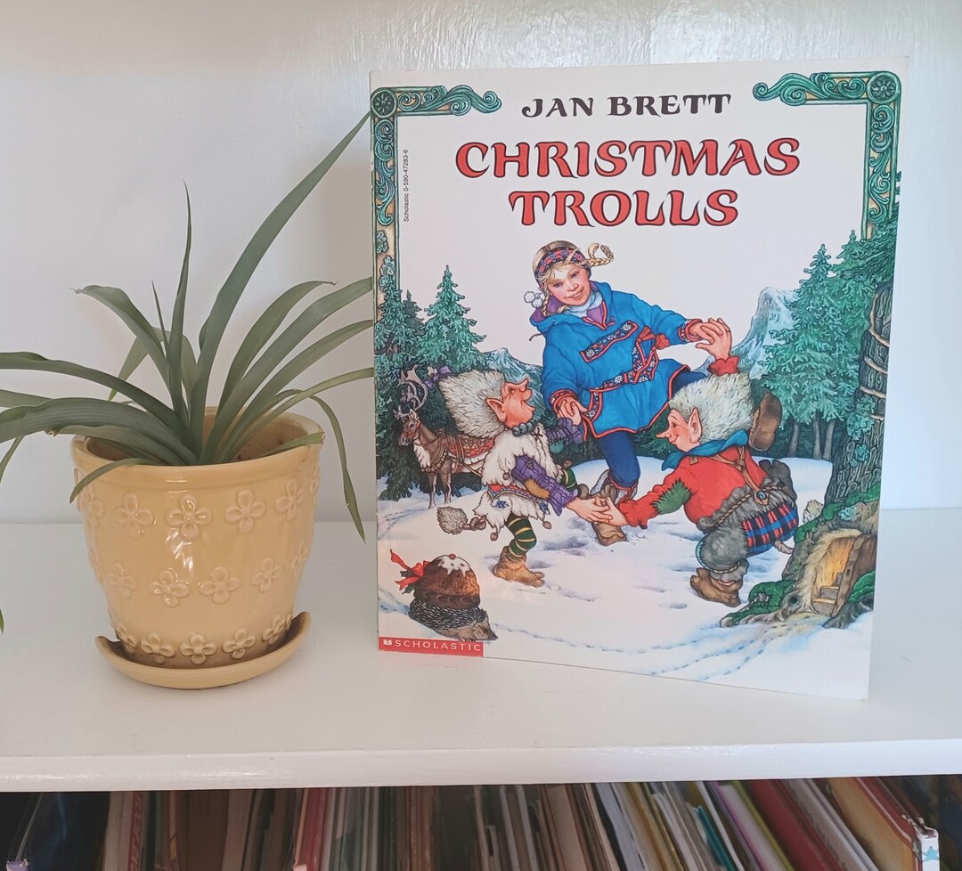 Christmas Trolls, by Jan Brett, Holiday Book - Etsy