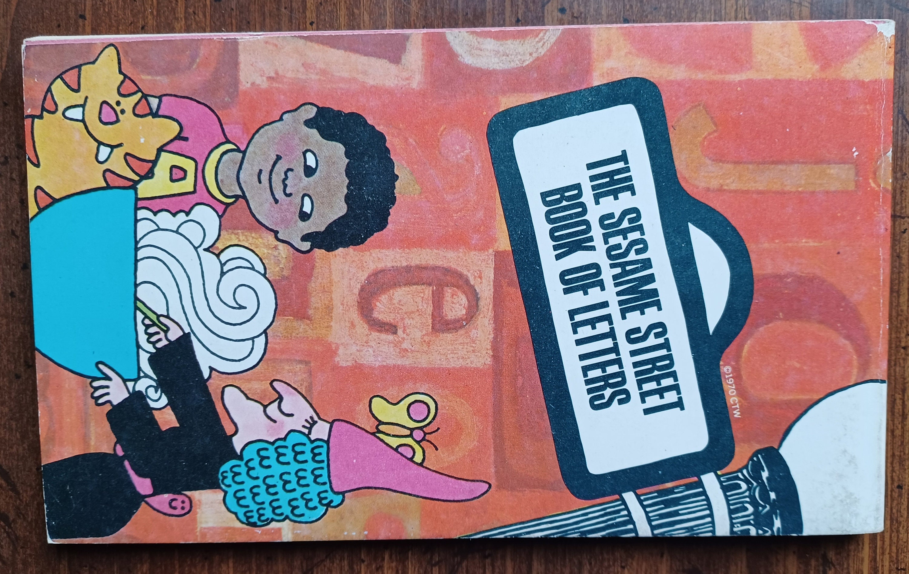The Sesame Street Book of Letters, Vintage 1970s ABC Book, Alphabet ...