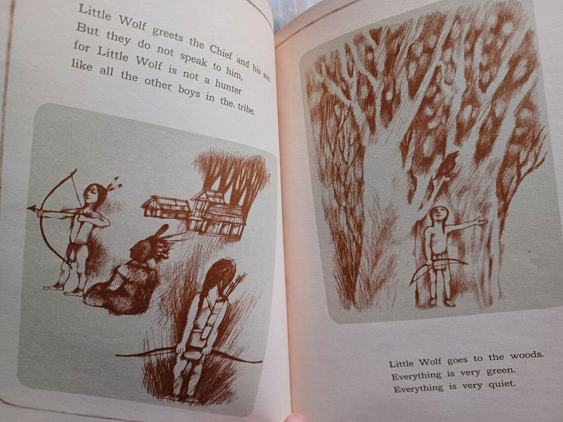 RARE, Little Wolf, by Ann Mcgovern, Vintage 1960s Scholastic Book - Etsy
