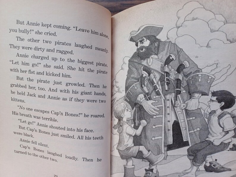 Pirates Past Noon, Magic Tree House #4, by Mary Pope Osborne, Junior ...