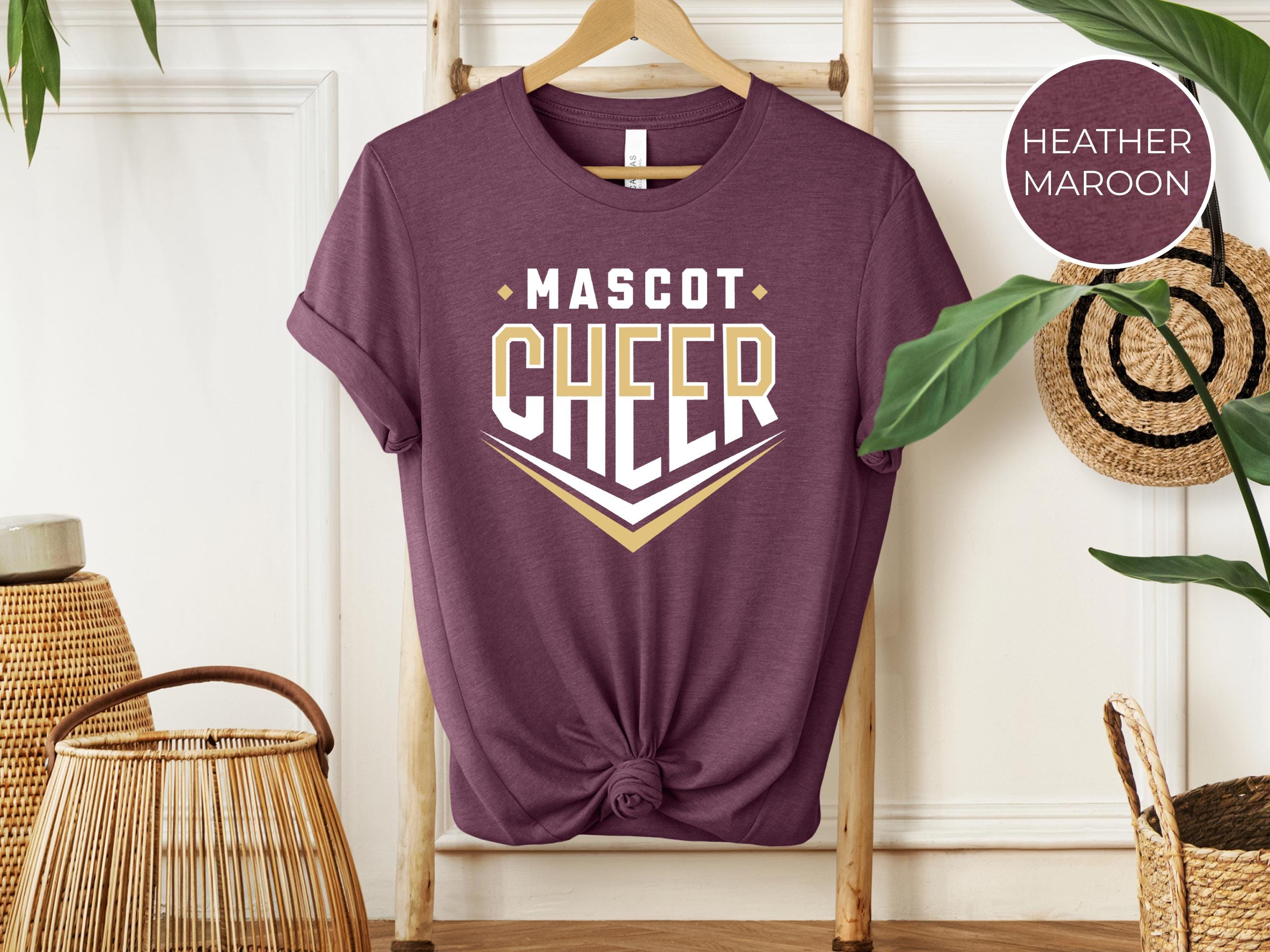 Personalized Cheer T-shirt, Custom Cheer Team Template Shirt, Cheer ...