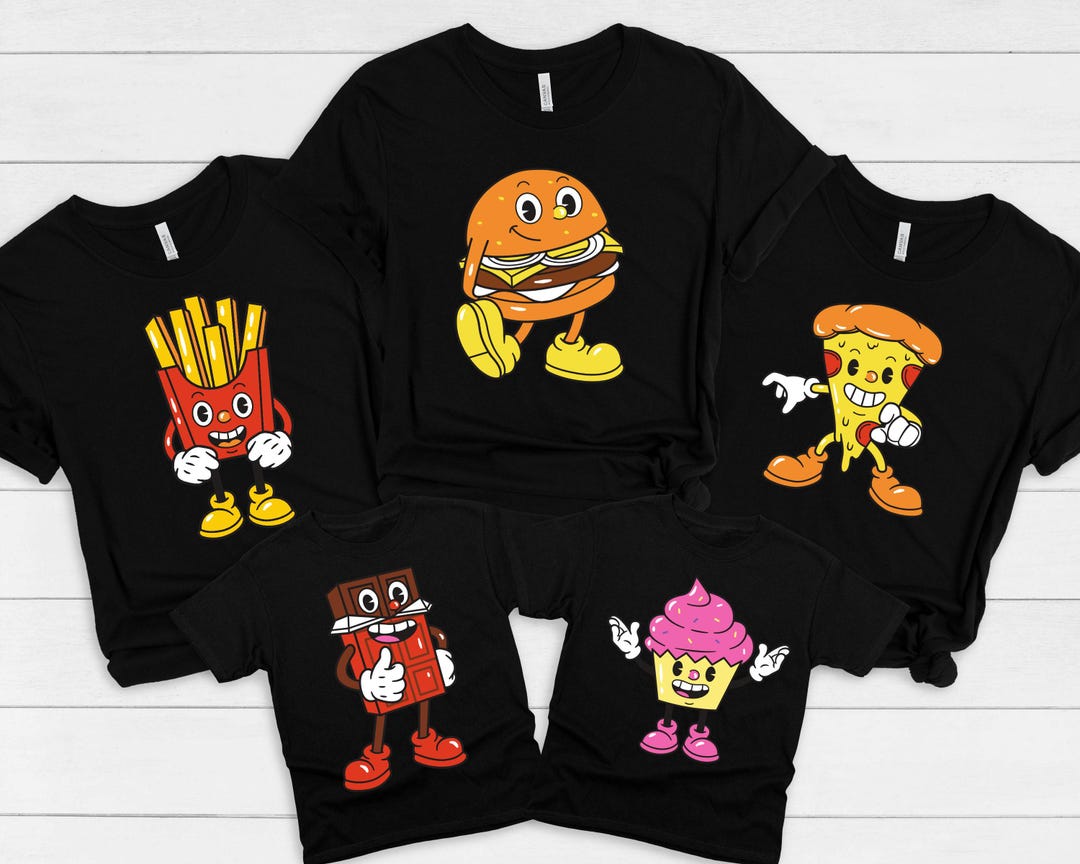 Halloween Group Costume Shirt,funny Hamburger Costume Food Group ...