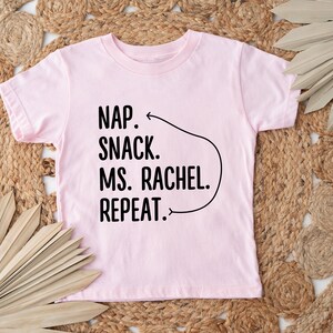 Nap Snack Ms Rachel Repeat Romper, Ms.rachel Bodysuit, Songs for ...