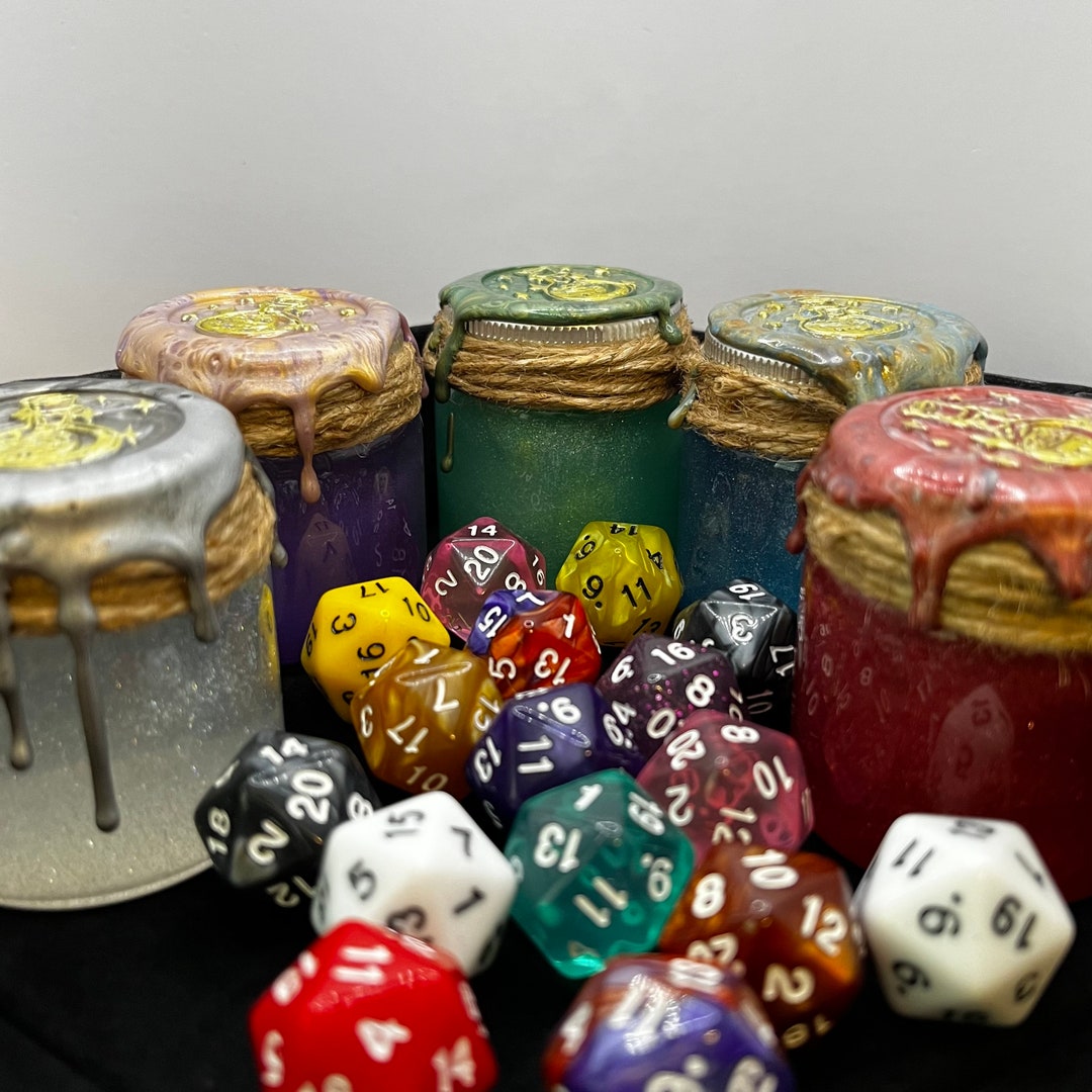 Goblin-sized D20 Potion - Etsy