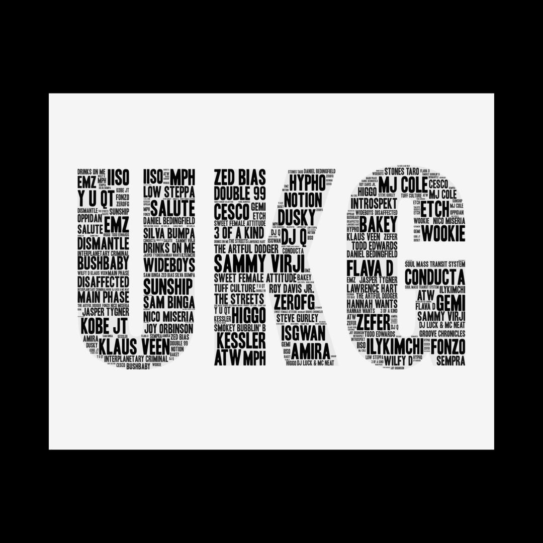 UKG DJ Poster | Rave Wall Art, Uk Garage Rave Junglist Festival, Sammy ...