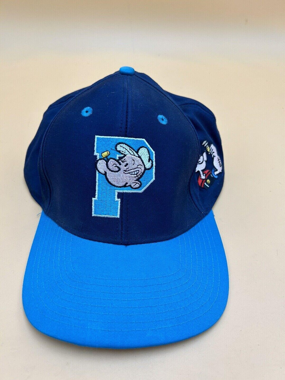 VTG 90's Popeye the Sailor Man Snapback Hat Cartoon Baseball Cap ...