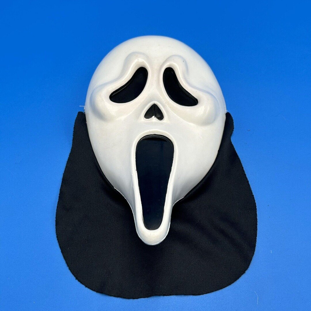 VTG Ghostface Scream Mask Vintage Marked Easter Unlimited INC. No Hood ...