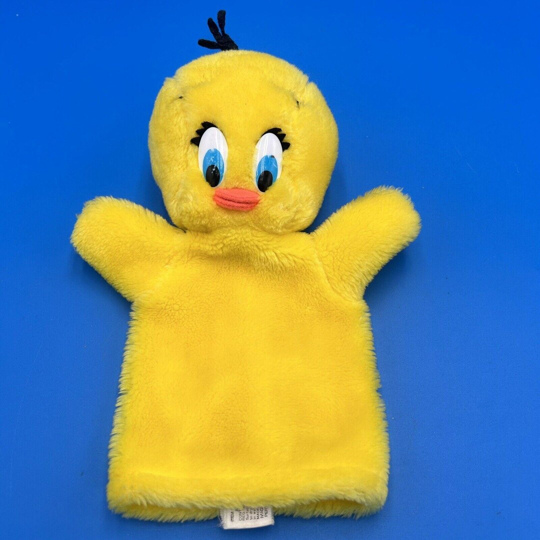 Vtg Looney Tunes Tweety Bird Hand Puppet 12" Warner Bros. 1971 Golf ...
