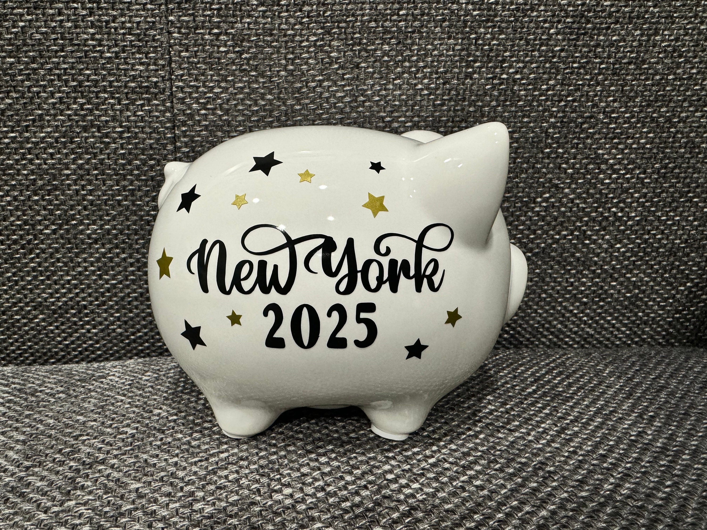 Ceramic Piggy Bank Personalized Piggy Bank 6 Piggy Bank-piggy Bank for ...