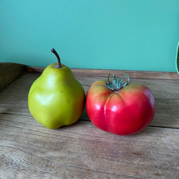 Fake Fruit and Vegetables Realistic - Etsy UK