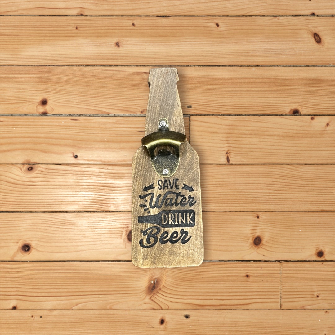 Save Water Bottle Opener - Etsy