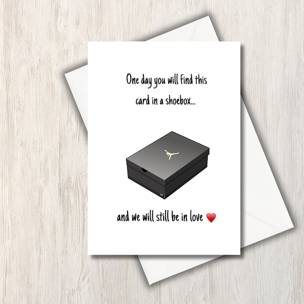 Shoebox Card - Etsy
