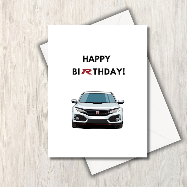 Jdm Birthday Card - Etsy