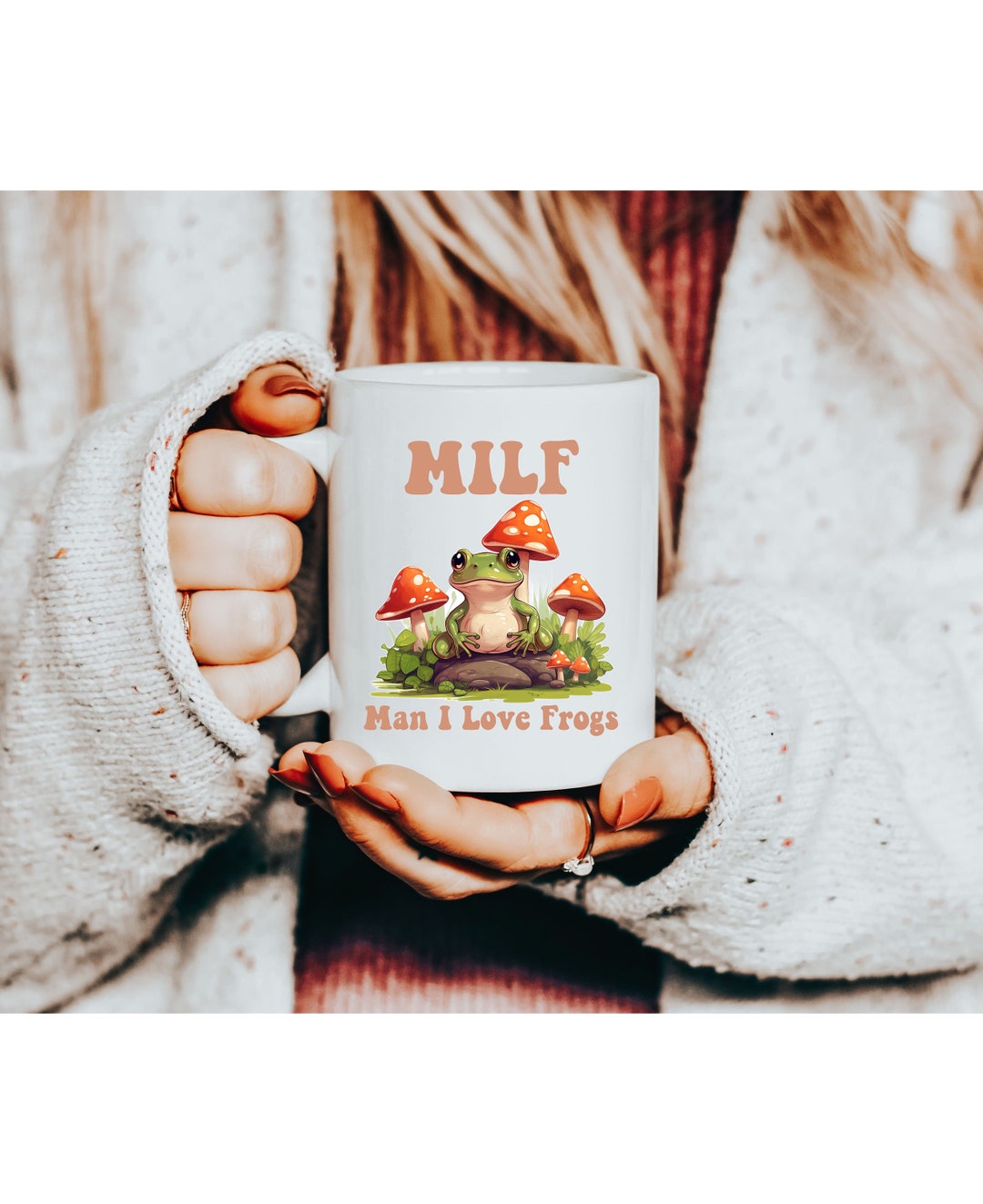 Retro Frog Mug, Frog Coffee Cup, Frog Cup, Gift for Frog Lovers, Gift ...