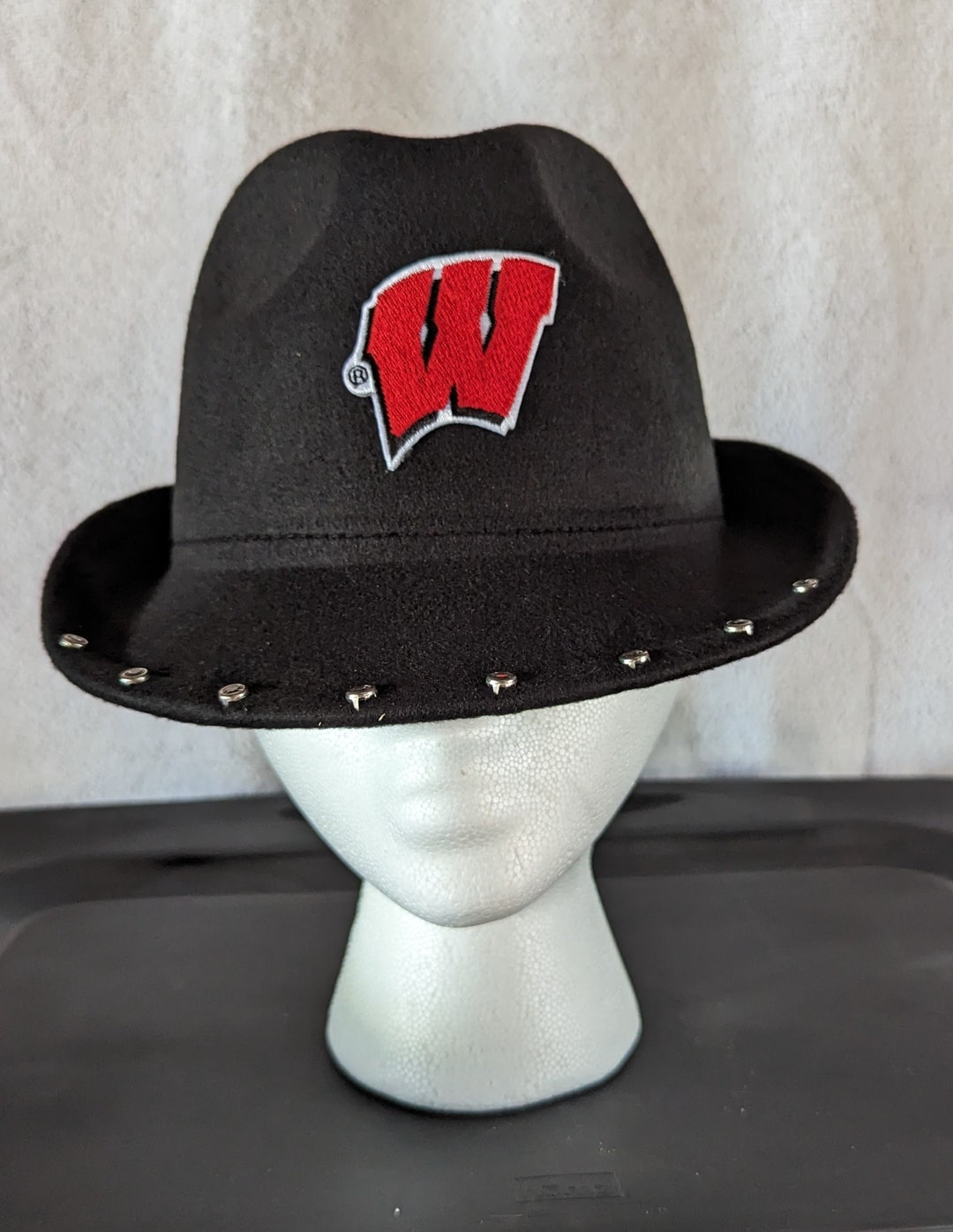 Wisconsin Badgers Fedora Hat - Etsy