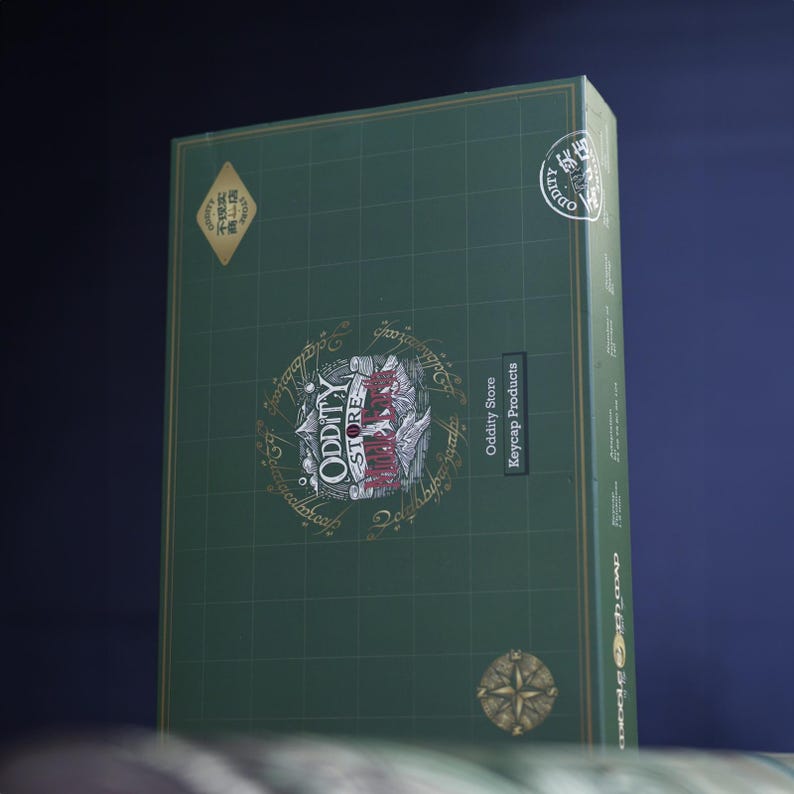 Lord of the Rings - Middle-earth Map Keycaps - Hobbit - Inspired ...