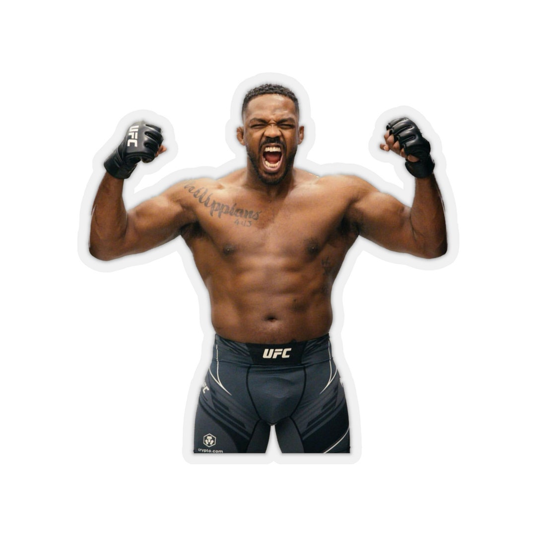 Ufc's Jon bones Jones Sticker, Jon Jones Sticker - Etsy