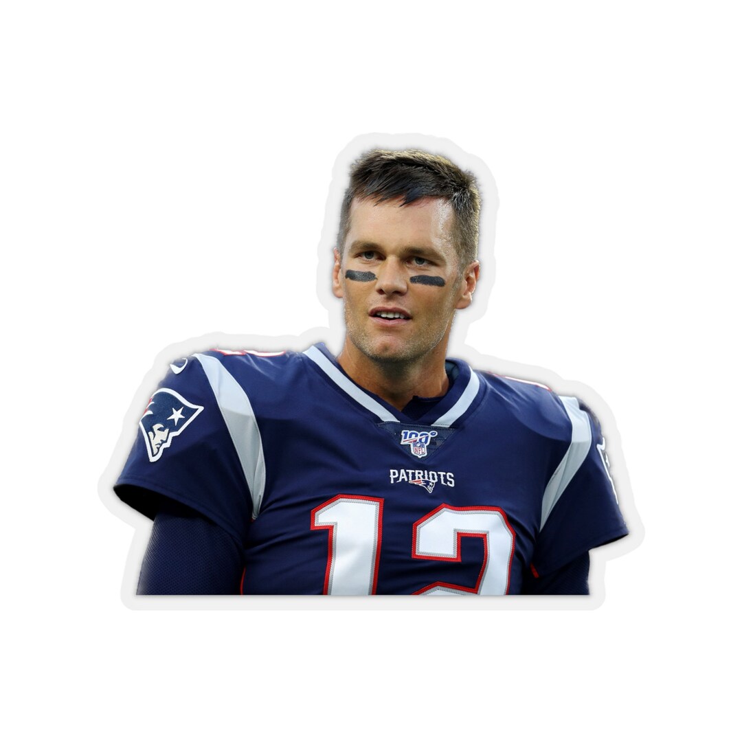 Tom Brady Sticker Patriots Fan Sticker for Laptop Water - Etsy