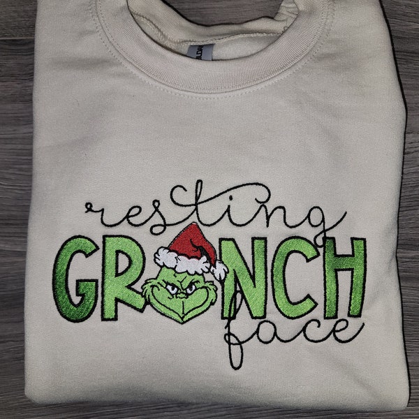 Grinch Face - Etsy