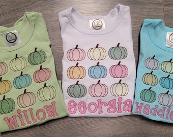 Pumpkin Patch Punchneedle Pattern - Etsy