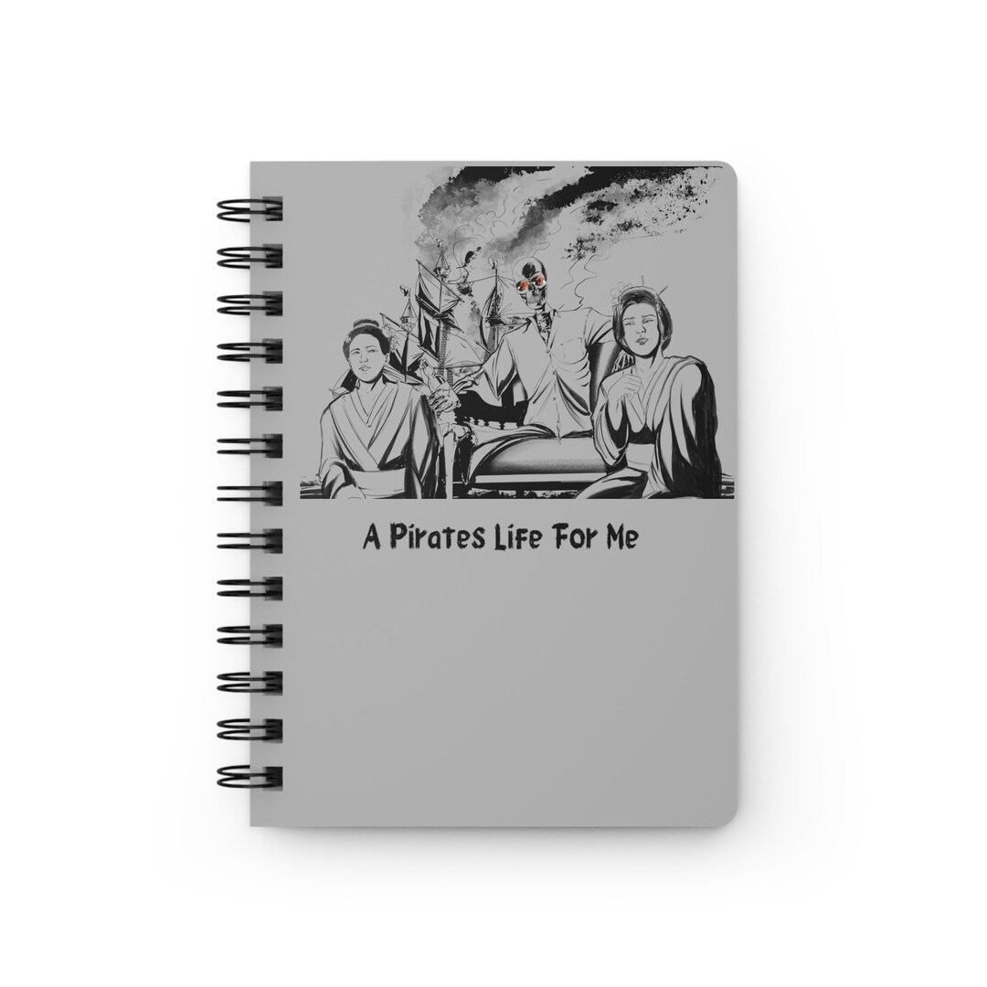 A Pirates Life Spiral Bound Journal - Etsy