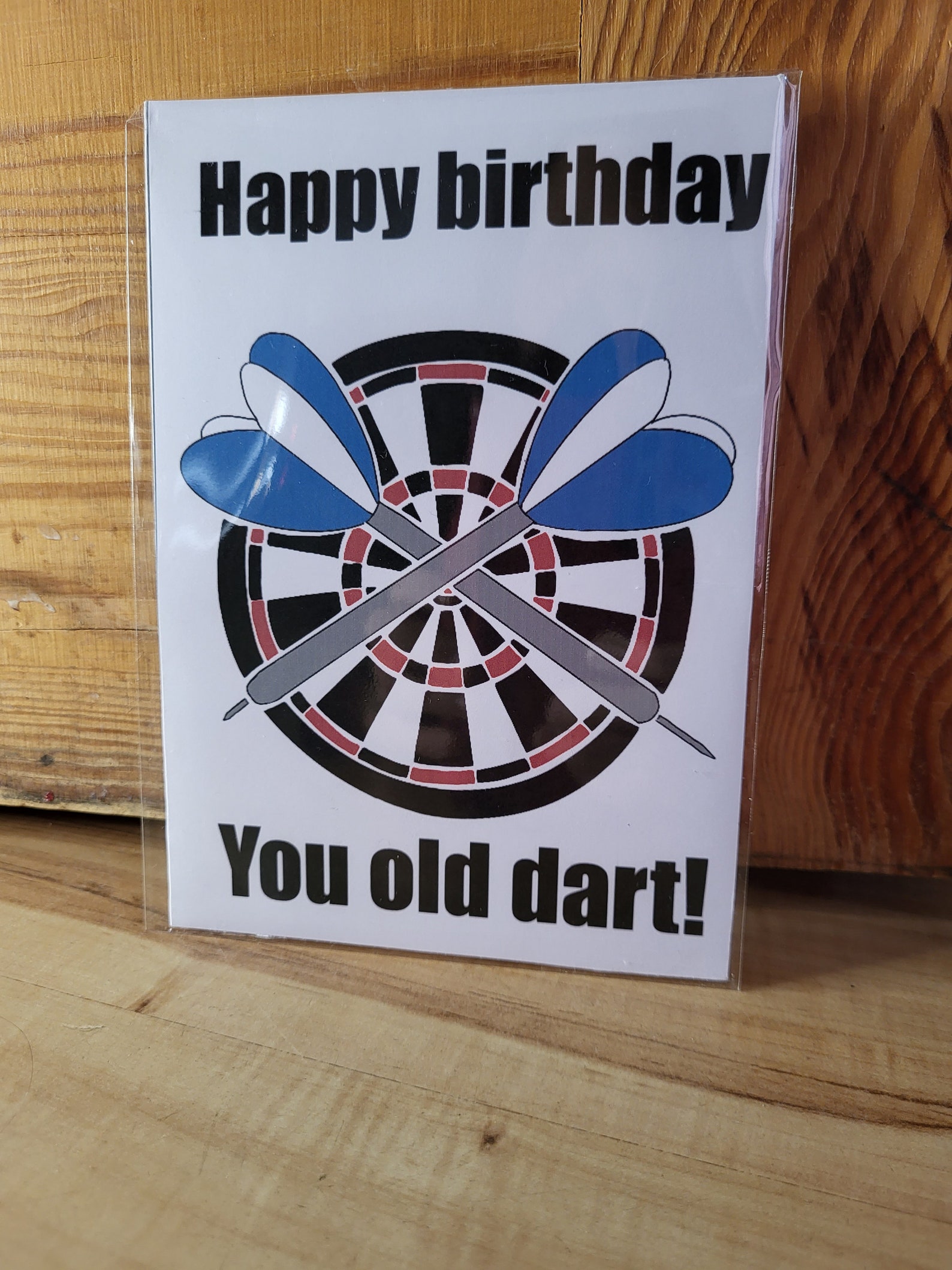 Darts Birthday Card - Etsy