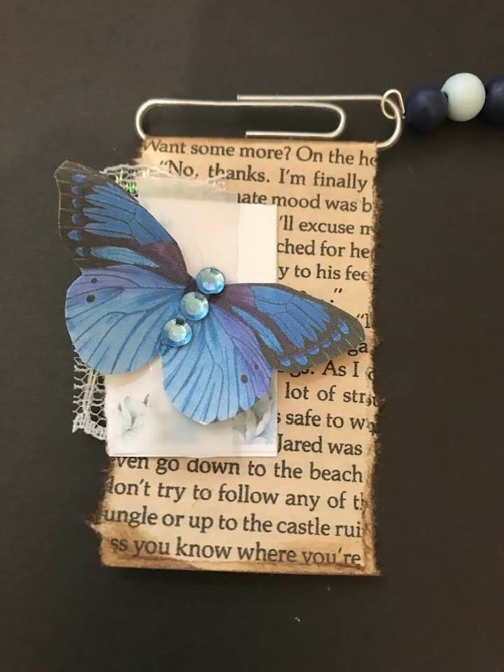 Junk Journal Paper Clip Embellishments With Beads - Etsy